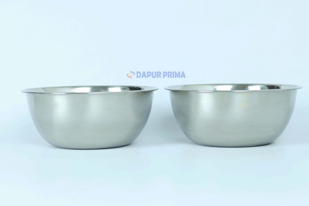 WASKOM STAINLESS TEBAL 23,5CM — Dapur Prima