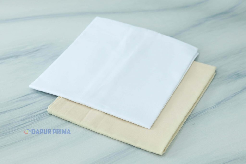 NAPKIN SQUARE PUTIH 50X50CM — Dapur Prima