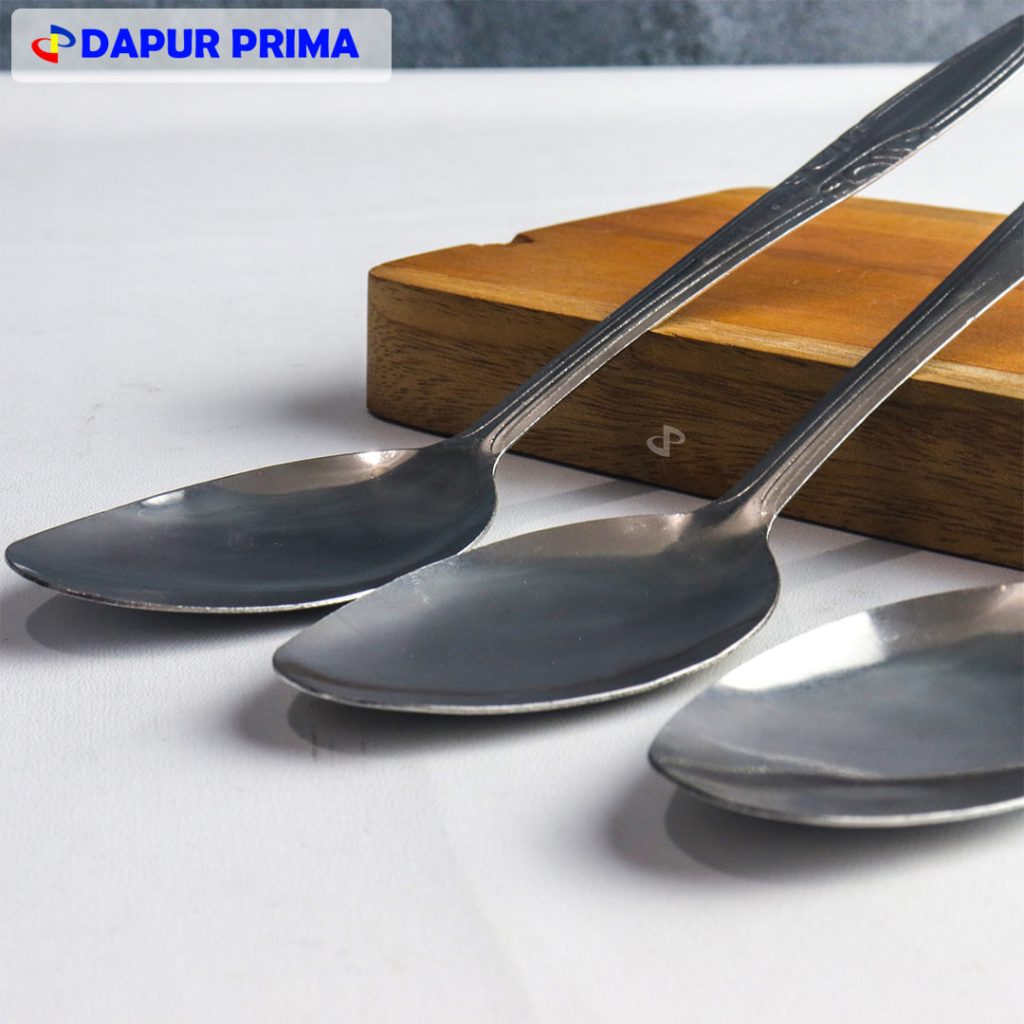 SENDOK MAKAN STAINLESS (12PCS) — Dapur Prima