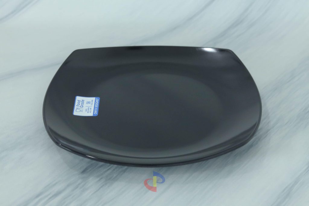 PIRING PERSEGI HITAM 9′ — Dapur Prima