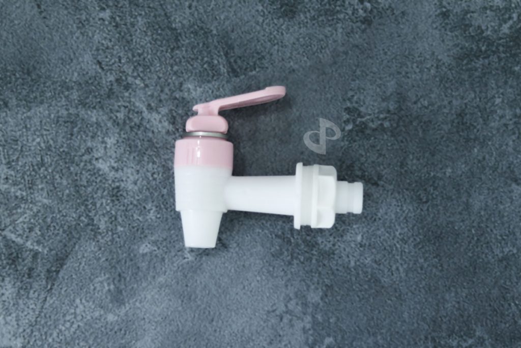 KRAN DISPENSER PENCET OVAL HOT PINK — Dapur Prima