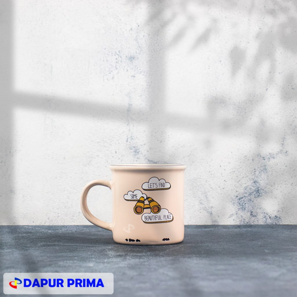 HOMECO MUG MILENIAL JOURNEY 10OZ — Dapur Prima